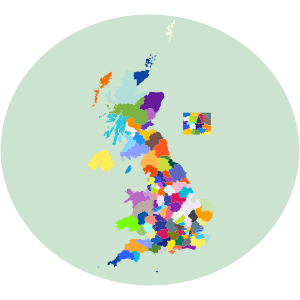 United Kingdom - Postcode Areas | MapChart